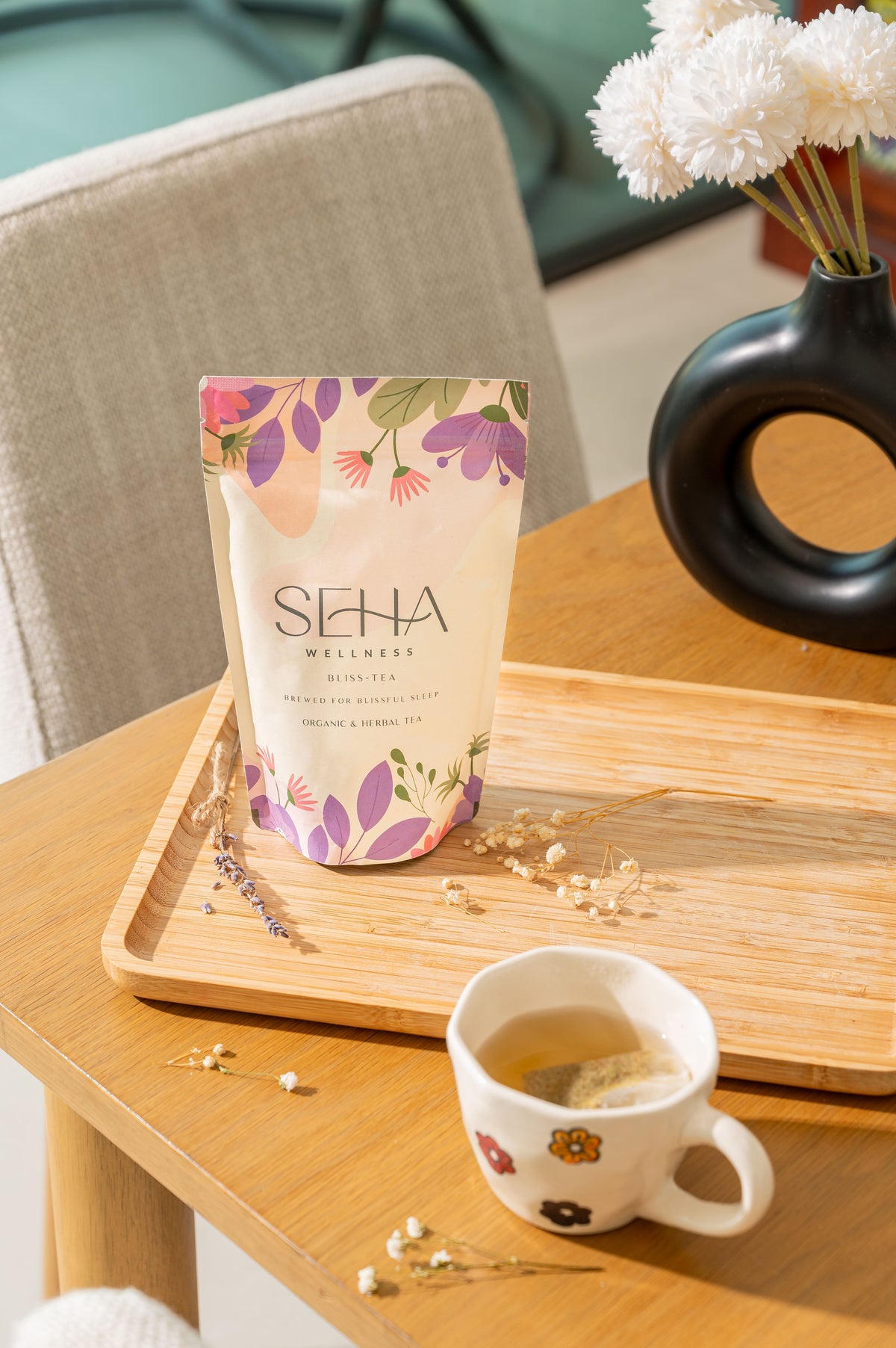 Bliss-Tea: Herbal Tea for Sleep & Emotional Balance | Seha Wellness